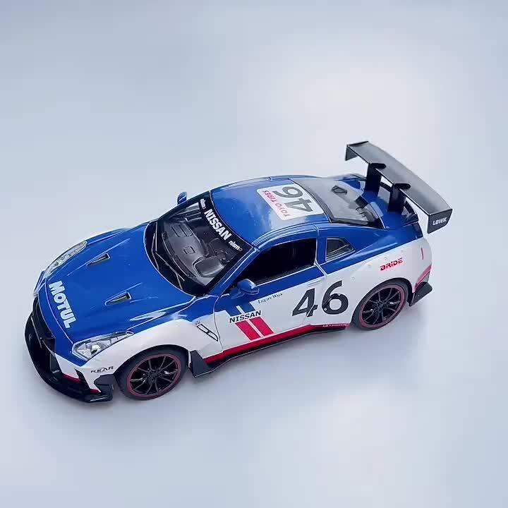 1:24 God Of War Nissan Skyline GTR R34 R35 Alloy Sports Car Model ...