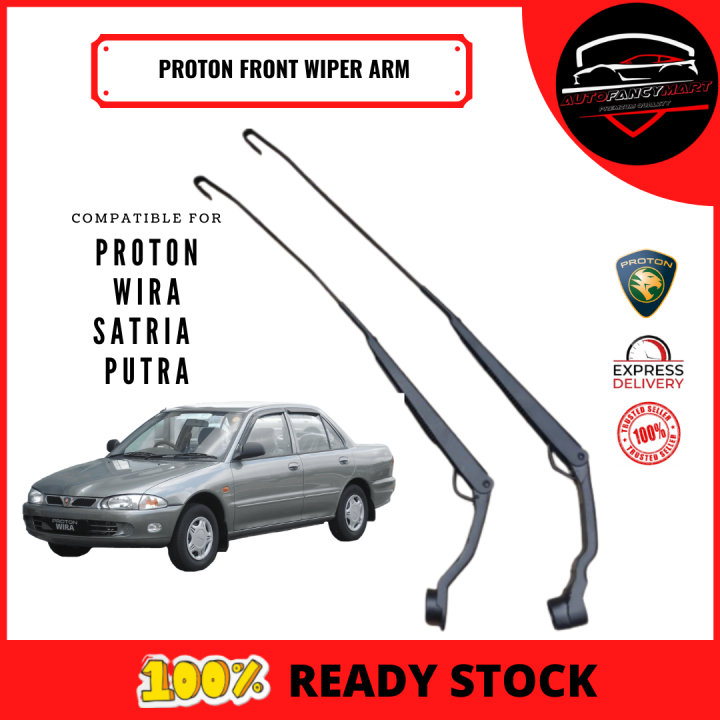 [ BUAT MALAYSIA ] PROTON WIRA SATRIA PUTRA FRONT WIPER ARM | Lazada