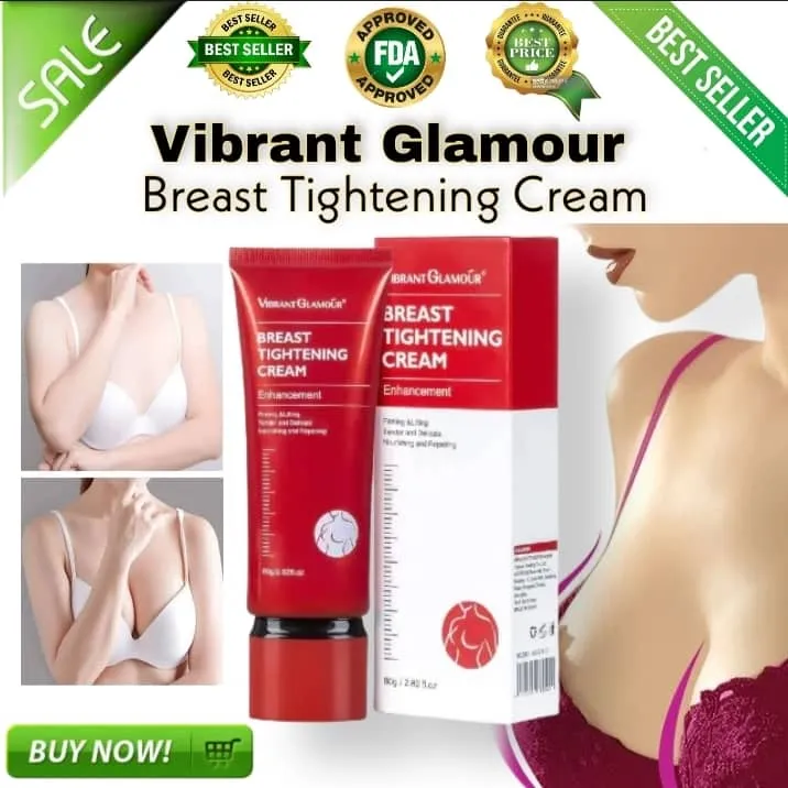 ORIGINAL VIBRANT GLAMOUR Upsize Breast Enlargement Cream Powerful Lifting Plumping Formula for ...