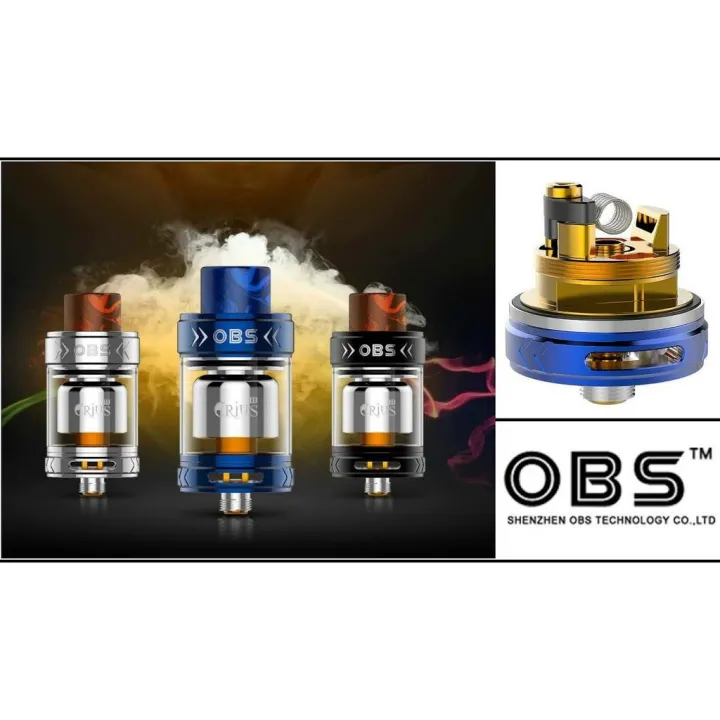 OBS Crius 2 RTA 3.5ml (Single Coil) (25mm)..... 100 Legit/Authentic ...