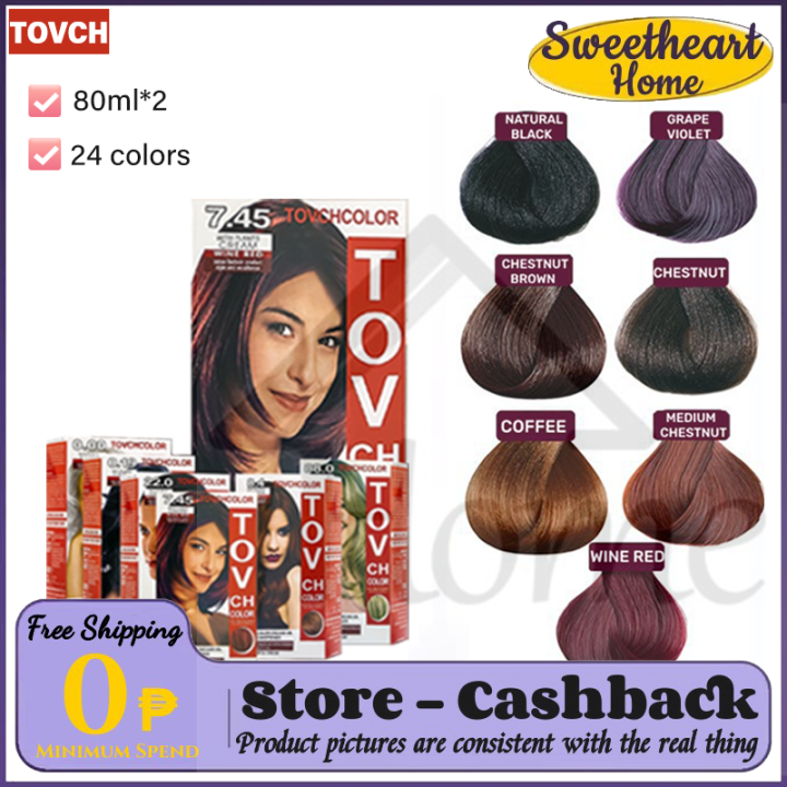 Free tools】Tovch Permanent Hair Color 80ml Set not hurt hair Ash Blonde ...
