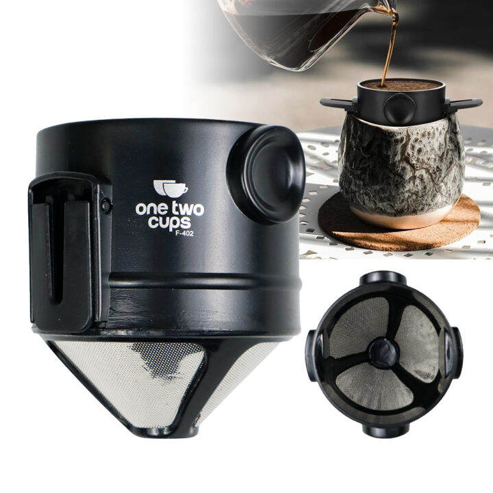 Filter Penyaring Kopi Portable V60 Cone Coffee Dripper Tea Infuser - F ...