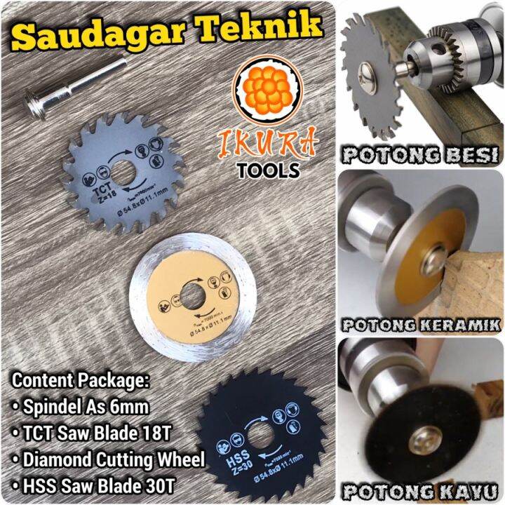 Mata Gergaji Mini Die Grinder Mini Cutting Disc Multi Cutter | Lazada ...