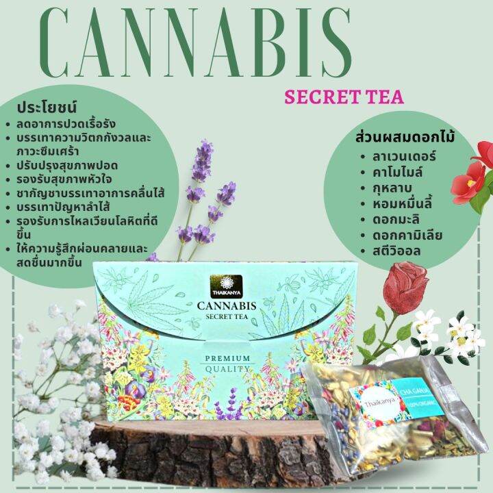 ไทยกัญญา ชาสมุนไพร .SECRET TEA WITH HERBS & FLOWER TEA BY Thaikanya ...