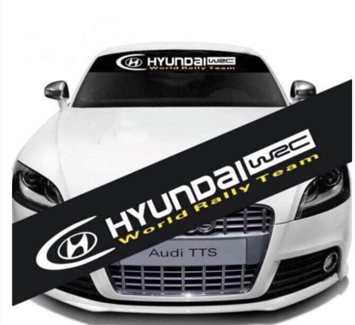 Car Hyundai Universal Windshield sticker | Lazada PH
