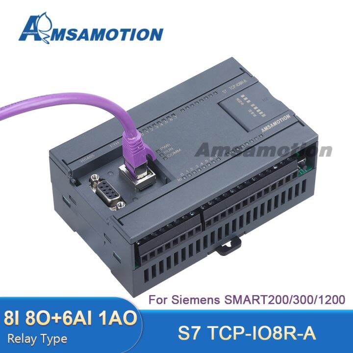 S7 Tcp Io8r A Rtu Expand Relay Ethernet High Speed Communication Module 8i 8o 6ai 1ao For