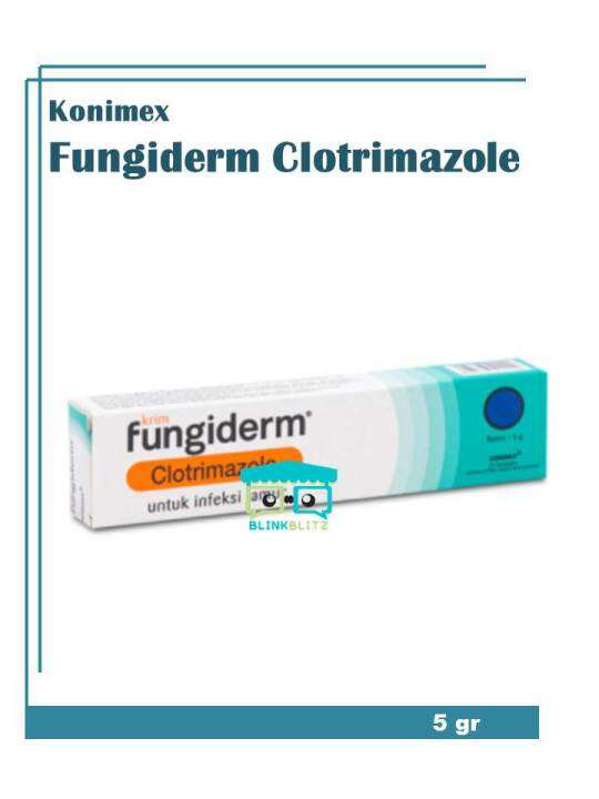 Fungiderm Krim 5 gr Anti Infeksi Jamur Clotrimazole Cream Salep ...