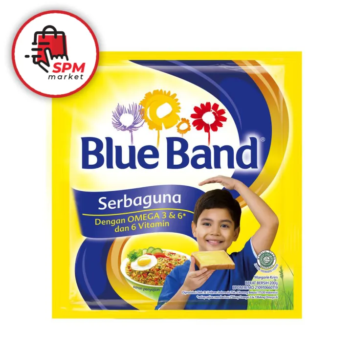 Blue Band Margarine Serba Guna 200 gr [6 pcs] | Lazada Indonesia