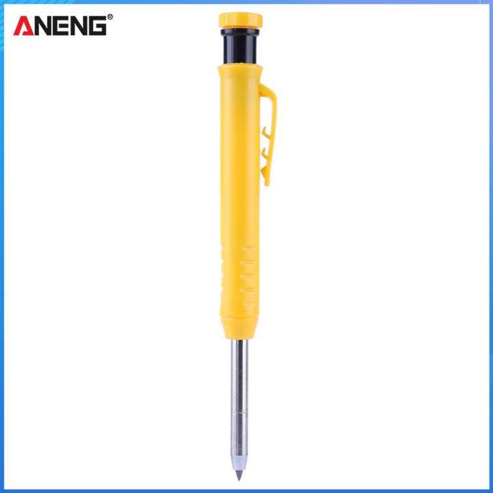 【ANENG】Mechanical Pencil Marking Tool with 6 Refill Lead Deep Hole ...
