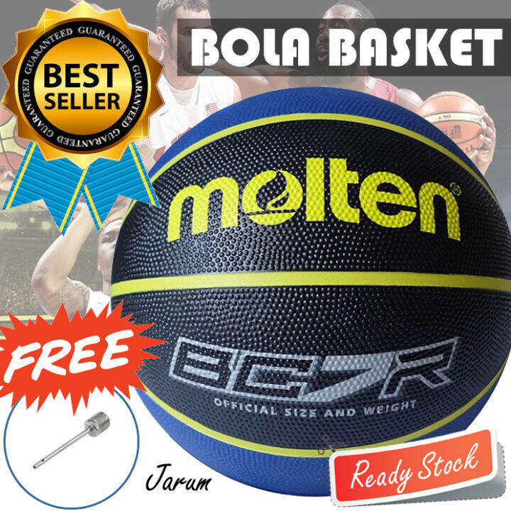 Molten Bola Basket BC7R Official Basketball Ball Size 7 Indoor Outdoor ...