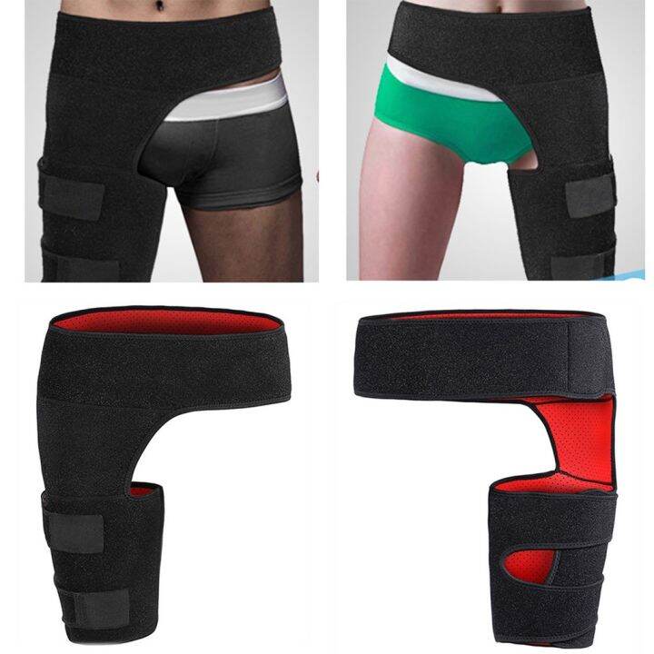 Groin Support Hip Brace Compression Groin Wrap for Thigh Hamstring Anti ...