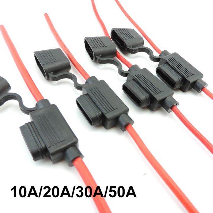Waterproof Mini Small Medium Auto Fuse Holder Power Socket 16/14/12 ...