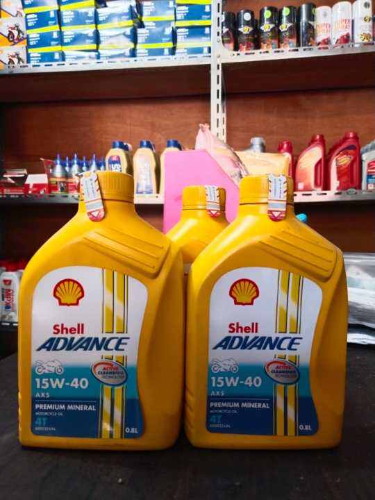 Oli Shell Advance AX5 Scooter Matic 0.8L Shell Matic AX5 800ML 15W-40 ...