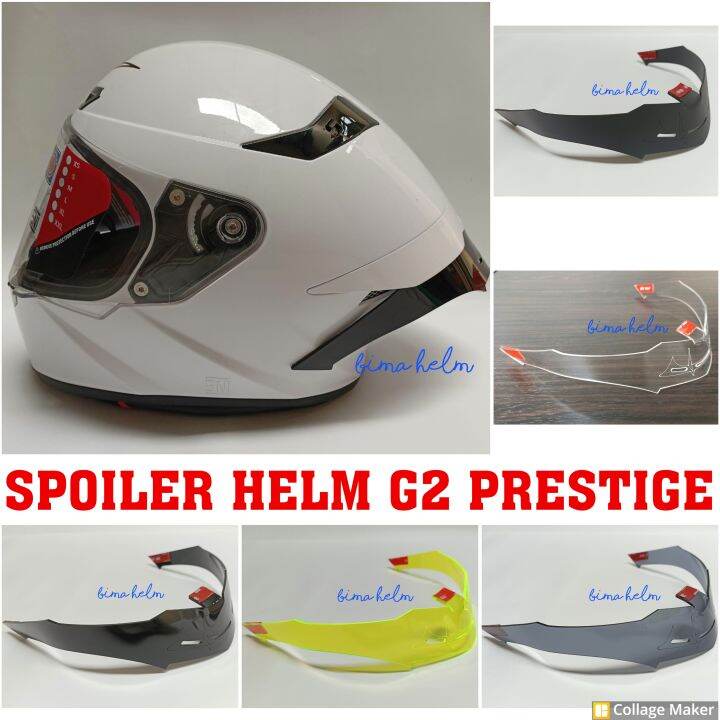 Spoiler helm G2 Prestige All Variant | Lazada Indonesia