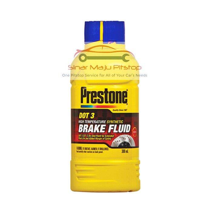 Cairan Oli Rem Mobil Motor Netral DOT 3 Warna Bening Putih - PRESTONE ...