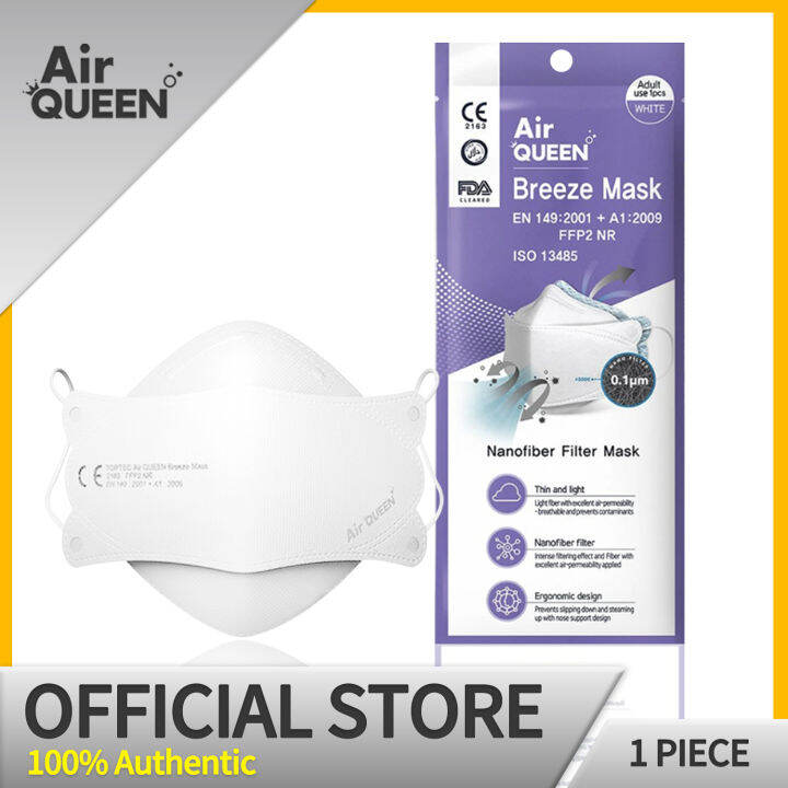 AirQueen Breeze Nanofiber Filter Mask (1Piece) | Lazada PH