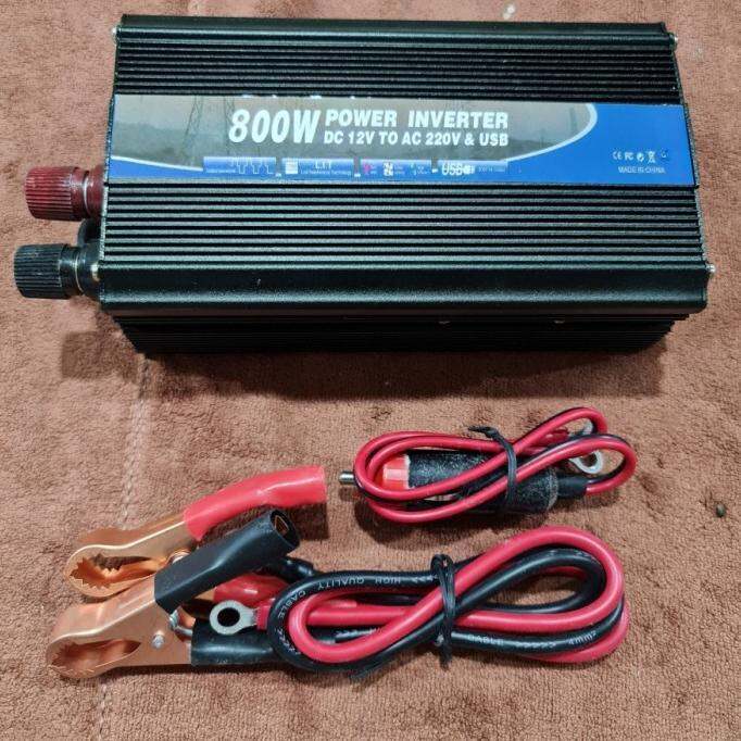 POWER BANK INVERTER 800 WATT 12V DC 220V AC | Lazada Indonesia