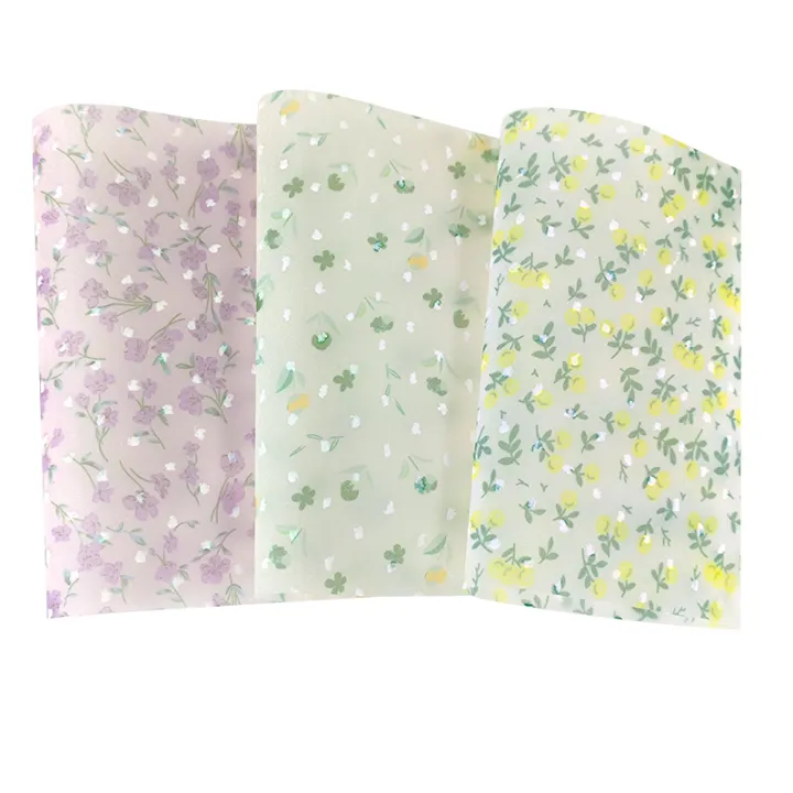 XHT-6802 Flower EVA cotton cloth exclusive faux leather sheet soft ...