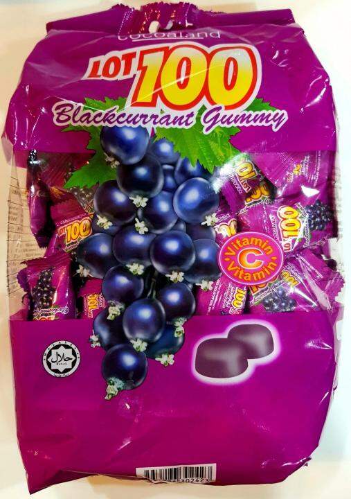 Lot 100 Gummy Candy Blackcurrent - 1kg | Lazada