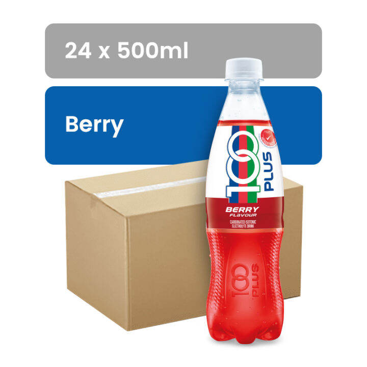 100PLUS Berry 500ML X 24 | Lazada