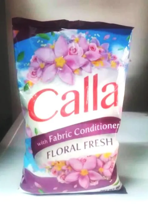Calla Powder with Fabric Conditioner - Floral Fresh Scent (pack of 2 x ...