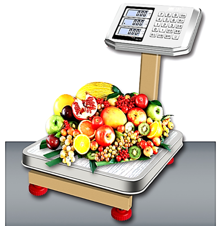 【Malaysia Plug】60kg Digital Price Computing Counting Weighing Standing ...