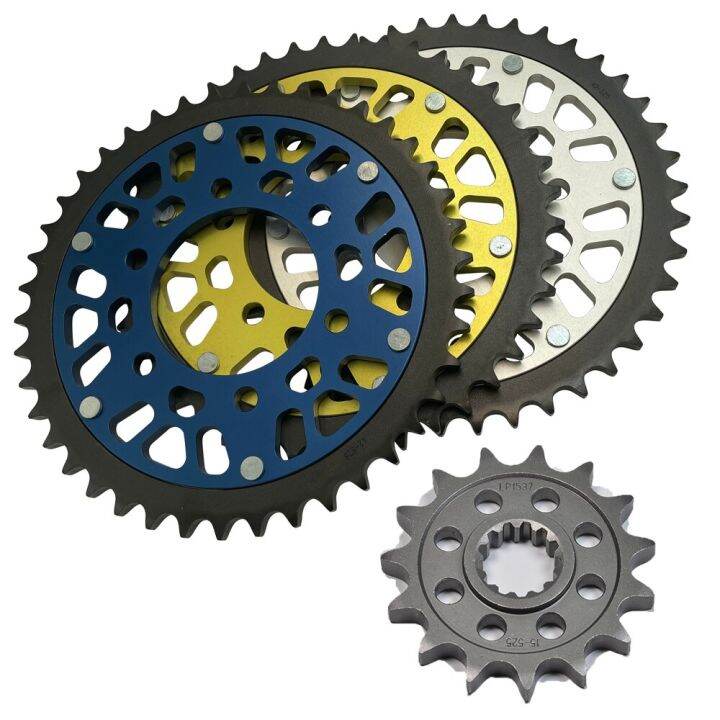 Motorcycle 525 Front Rear Sprocket Set Kits For Kawasaki Z1000 ZR1000 ...