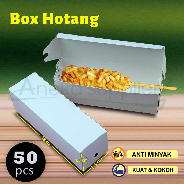 Box HOTANG - Dus HOTANG - Kotak HOTANG Hotdog Corndog Sostang Tokkebi ...