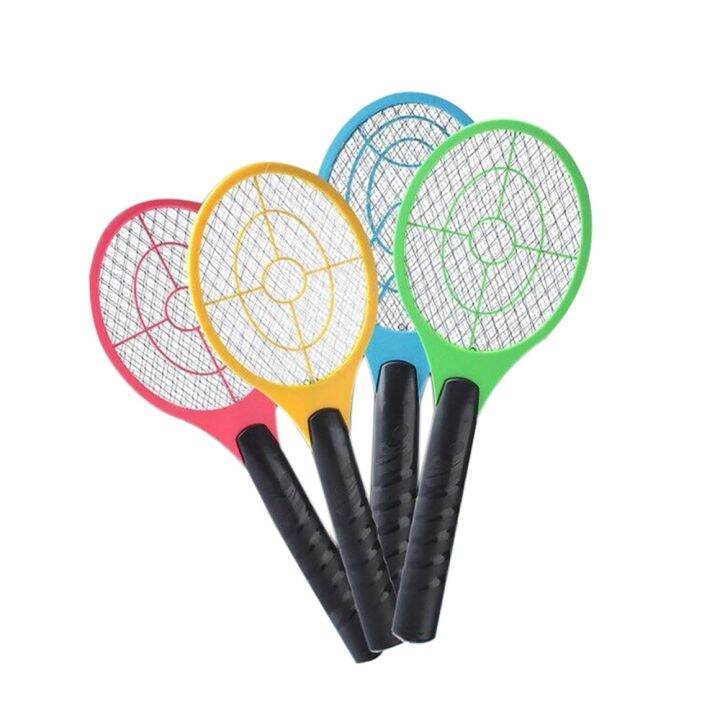 Mosquito Killer Electric Tennis Bat Handheld Racket Insect Fly Bug Wasp ...