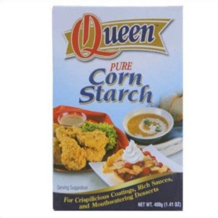 QUEEN PURE CORN STARCH 400G | Lazada PH