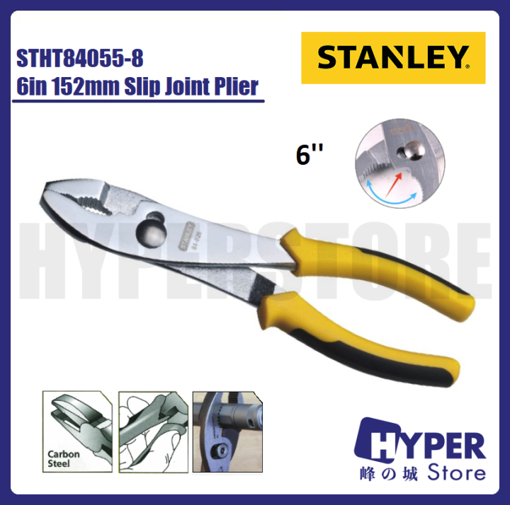 STANLEY 6in 152mm Slip Joint Plier / Tang Pemotong Diagonal STHT84055-8 ...