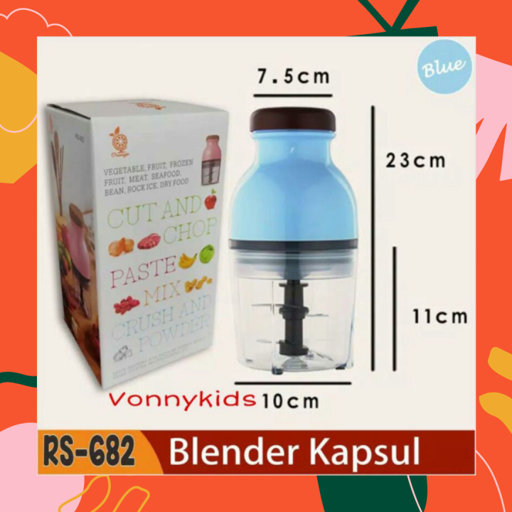 Blender Cooper Serbaguna Kapsul 4 Mata Pisau \\Blender Cooper Listrik ...