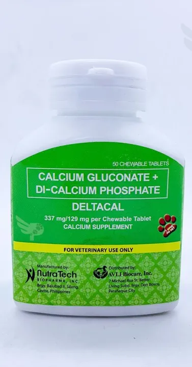 DELTACAL Calcium Supplement- 50 Tablets | Lazada PH
