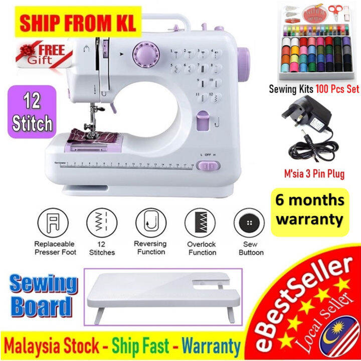 sewing machine 12 Fungsi Mesin Jahit Pro Sewing Machine 505 505A 505L ...