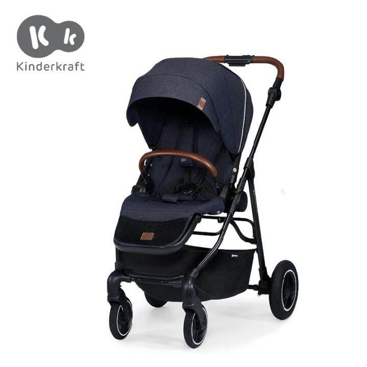 Kinderkraft ALL ROAD Full Size Stroller For Newborn up to 15kg - Blue ...