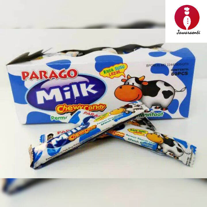 PERMEN PARAGO CHEWY RASA SUSU 1DUS/ 80 PCS | VANILA | | Lazada Indonesia