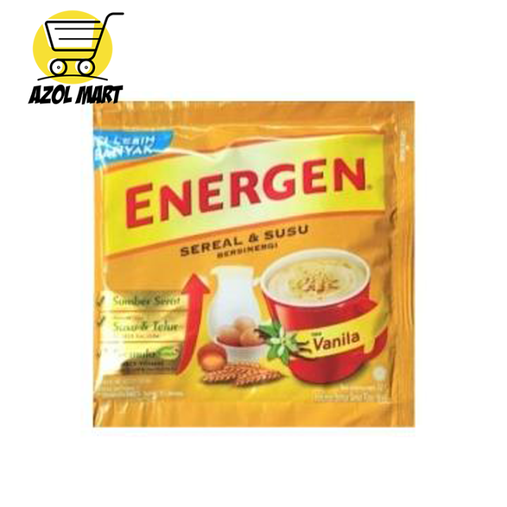 Energen Vanilla 34gr 10 pcs | Lazada Indonesia