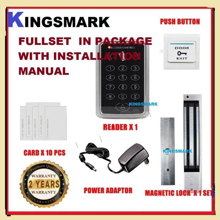 RFID CARD ACCESS , DOOR ACCESS SYSTEM WITH INSTALLATION DIAGRAM OFFER ...