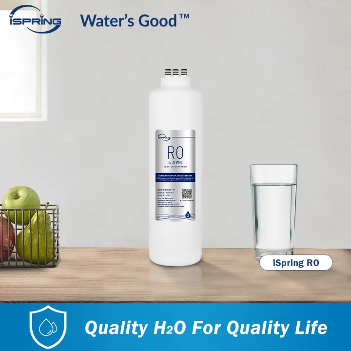 iSpring RO400Tankless RO Reverse Osmosis Water Filtration System ...