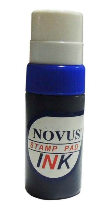 Novus Stamp pad Ink 50 ML ( Tinta Stampel / Tinta Serbaguna ) | Lazada ...