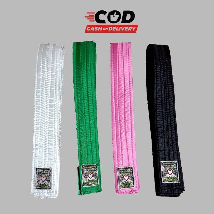 SABUK PSHT SISWA POLOS JAMBON-SABUK SISWA POLOS JAMBON HIJAU PUTIH PSHT ...