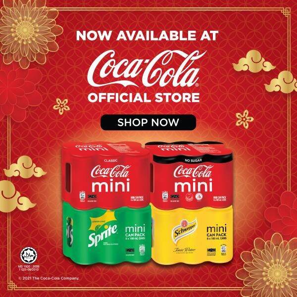 12x【Classic Coca-Cola Mini 180ml# Mini Coca-Cola 】 Tong Kecil Betul # ...