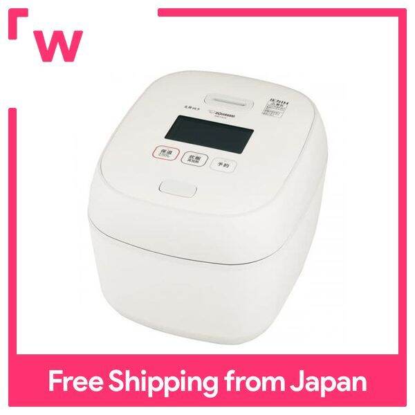 Zojirushi Mahobin rice cooker pressure IH rice cooker (1 sho) silk white ZOJIRUSHI fire dance NW ...