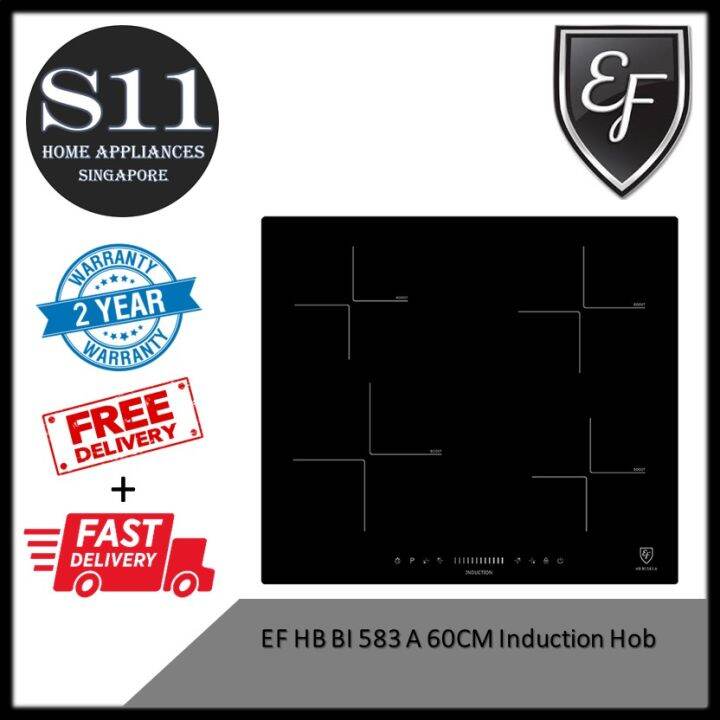 EF HB BI 583 A 60CM INDUCTION HOB *2 YEARS LOCAL WARRANTY | Lazada ...