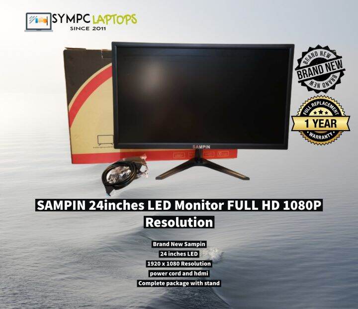 SAMPIN 24inches 1080P LED FULL HD Monitor | Lazada PH