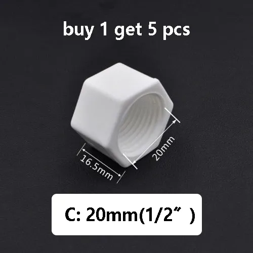 1/2'' 3/4'' 1'' Male Threaded PPR End Cap Plug Pipe Fittings Water ...