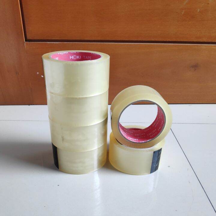 Lakban Plastik Bening Clear 100 Yard, Lakban - Perekat Plastik | Lazada ...