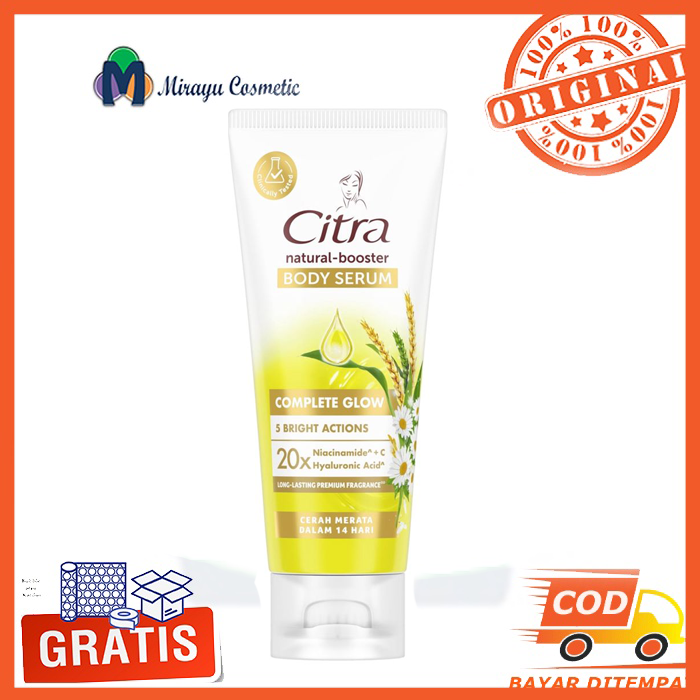 Citra Natural Booster Body Serum Complete Glow with 20X Niacinamide ...