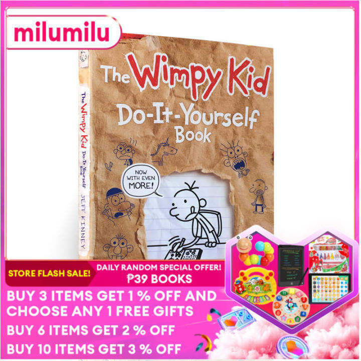 milu Diary of a Wimpy Kid:Do-It-Yourself Exercise Book Young Adult ...