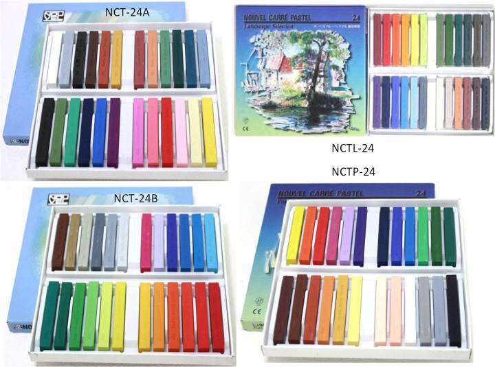 สีชอล์คNouvel Carre 24สี NCT-24 | Lazada.co.th